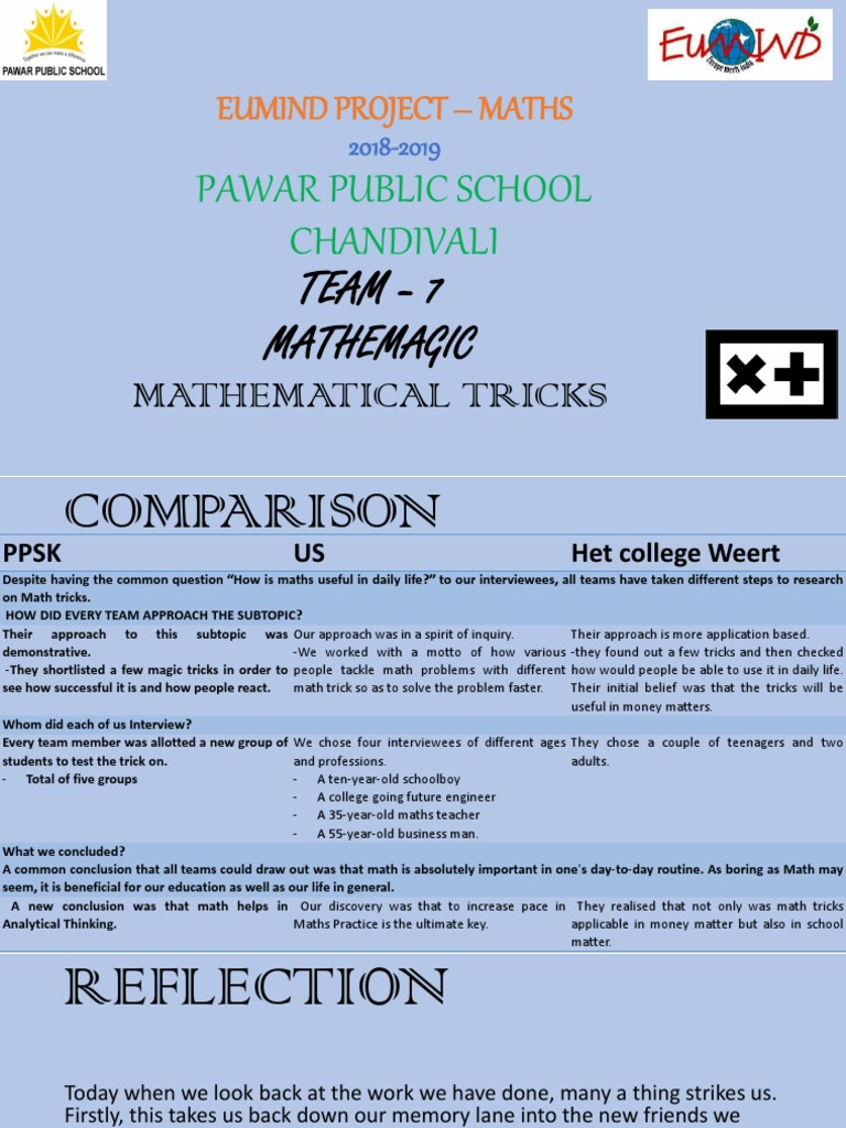 Mathematical Tricks | Download Free PDF | Educational Psychology | Teaching Mathematics