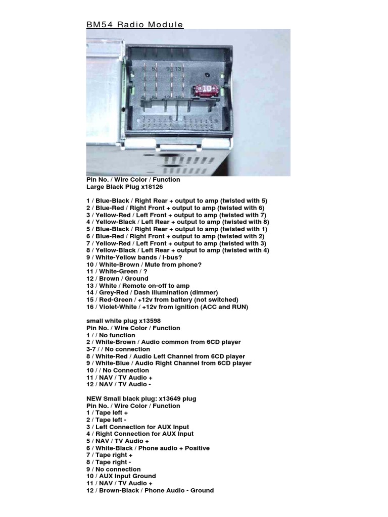BM54 Radio Module | PDF