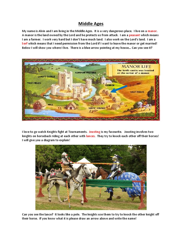 Middle Ages Alvin Serf