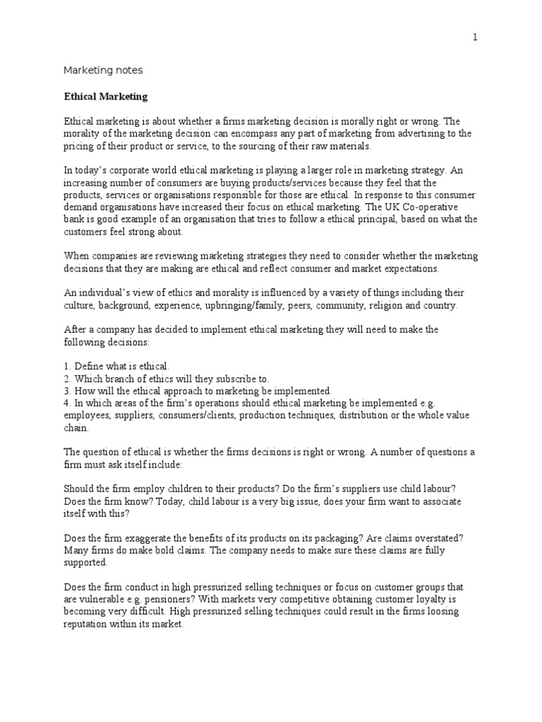 Marketing Notes | PDF | Marketing | Marketing Research