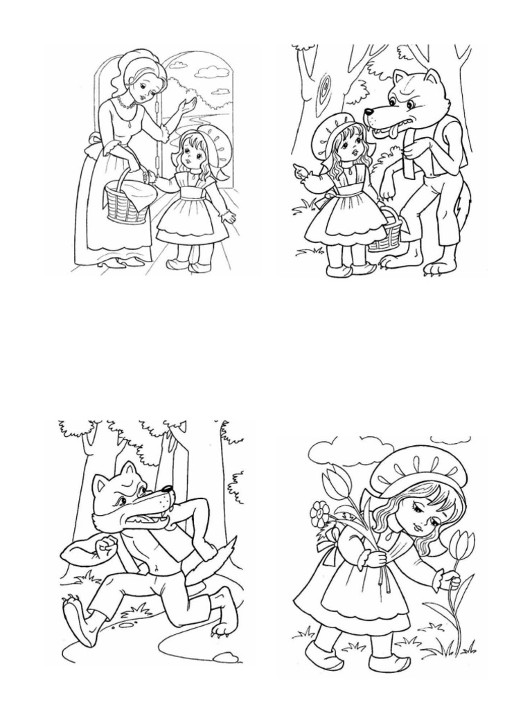 Crvenkapica Bojanka | PDF