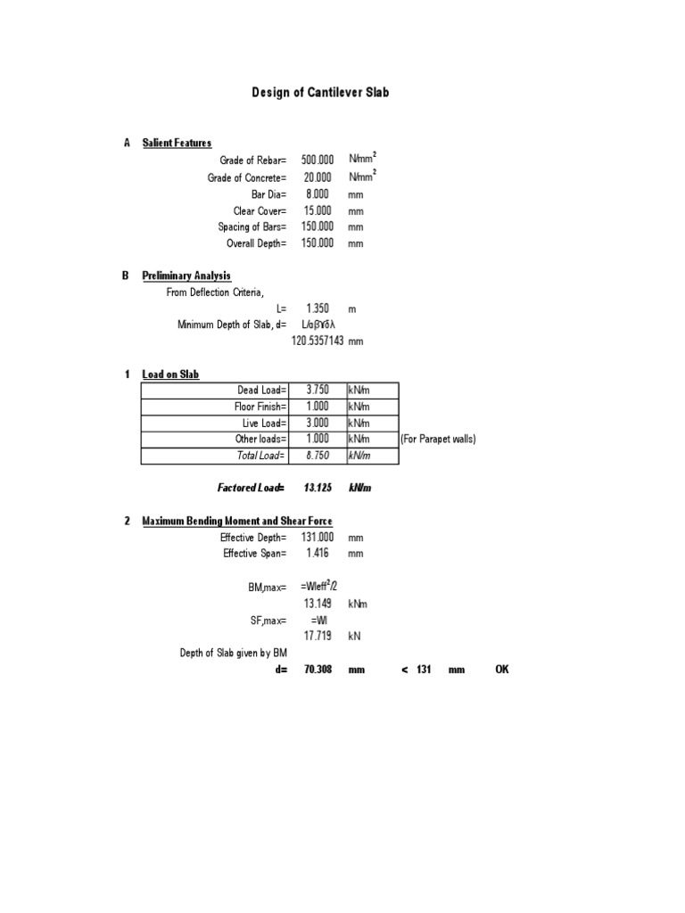 Slab Design | PDF | Materials Science | Materials