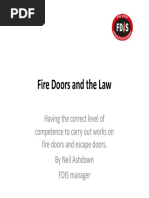 BS 8214 - Fire Door Assemblies | PDF | Door | Building Engineering