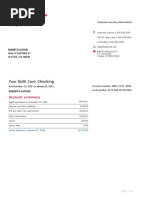 Bank of America Bank Statement - 1 | PDF | Finance & Money Management