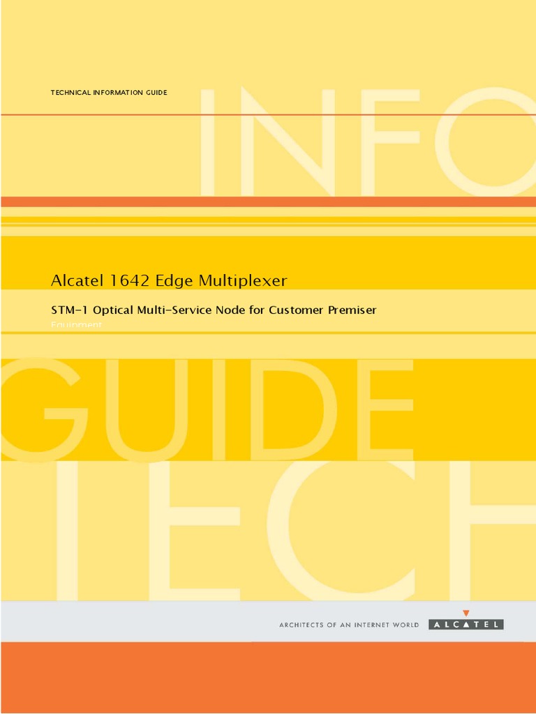 Folleto 1642 EM Alcatel | PDF | Data Transmission | Computer Network