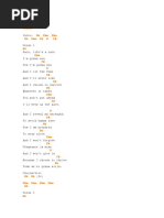 Mundo Chords and Tabs Guide | PDF | Rock Music | Recorded Music