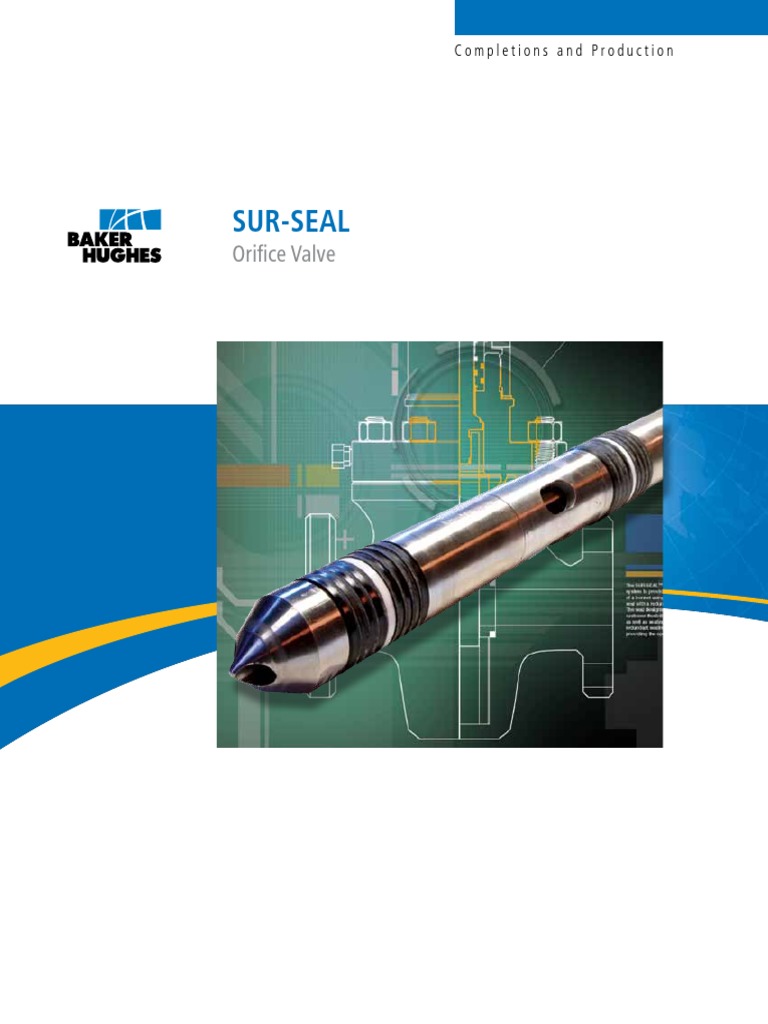 SUR Seal Flyer | PDF | Casing (Borehole) | Valve