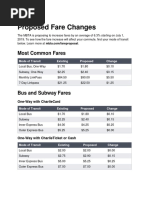 NJ Transit Fares | PDF | Public Transport | Transport