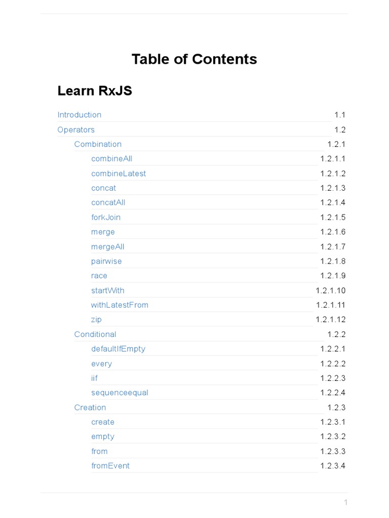 Learn Rxjs Pdf Parameter Computer Programming Software Development 5090
