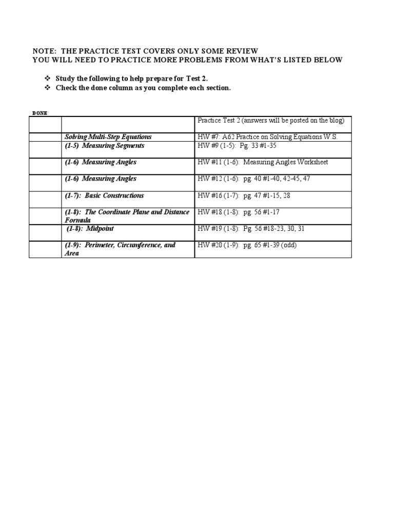 Test 2 Outline | PDF | Teaching Methods & Materials