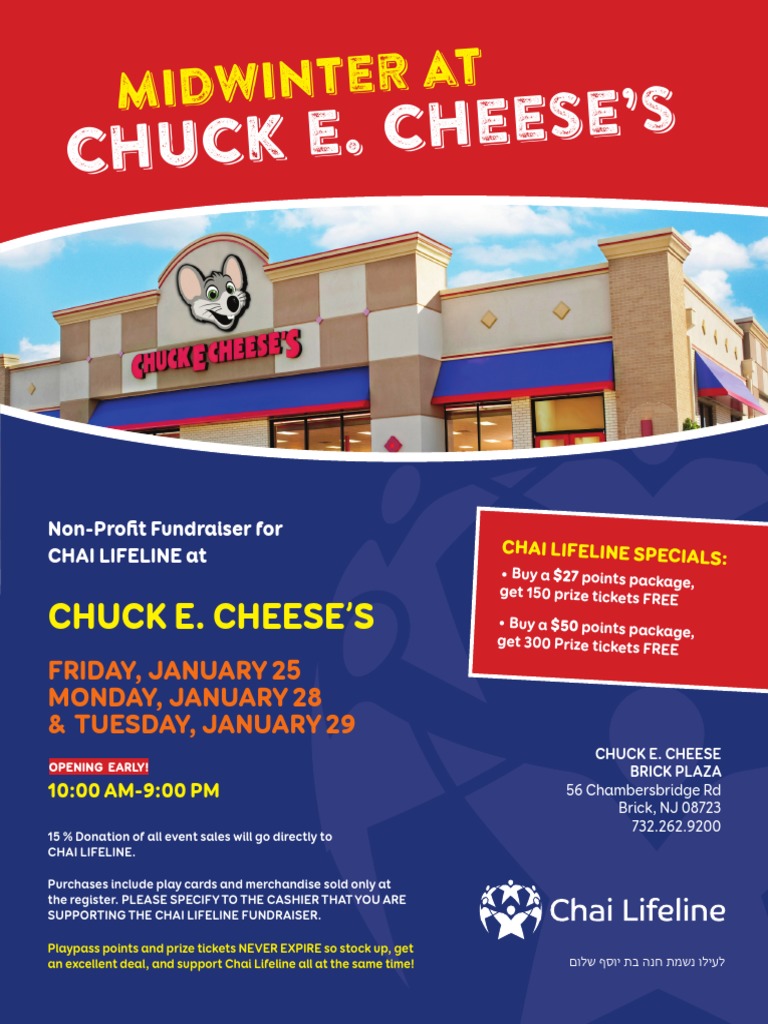 Chuck E Cheese - Midwinter 2019 | PDF