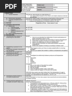 Lesson Plan Gas Law | PDF | Gases | Carbonated Water