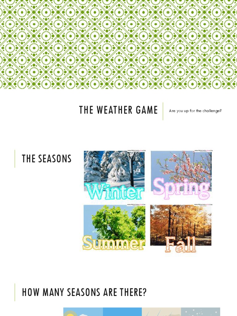 The Weather Game | PDF | Thunderstorm | Tornadoes
