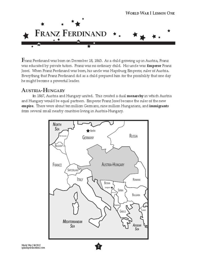 Lesson 1 | PDF | Austria Hungary | Allies Of World War I