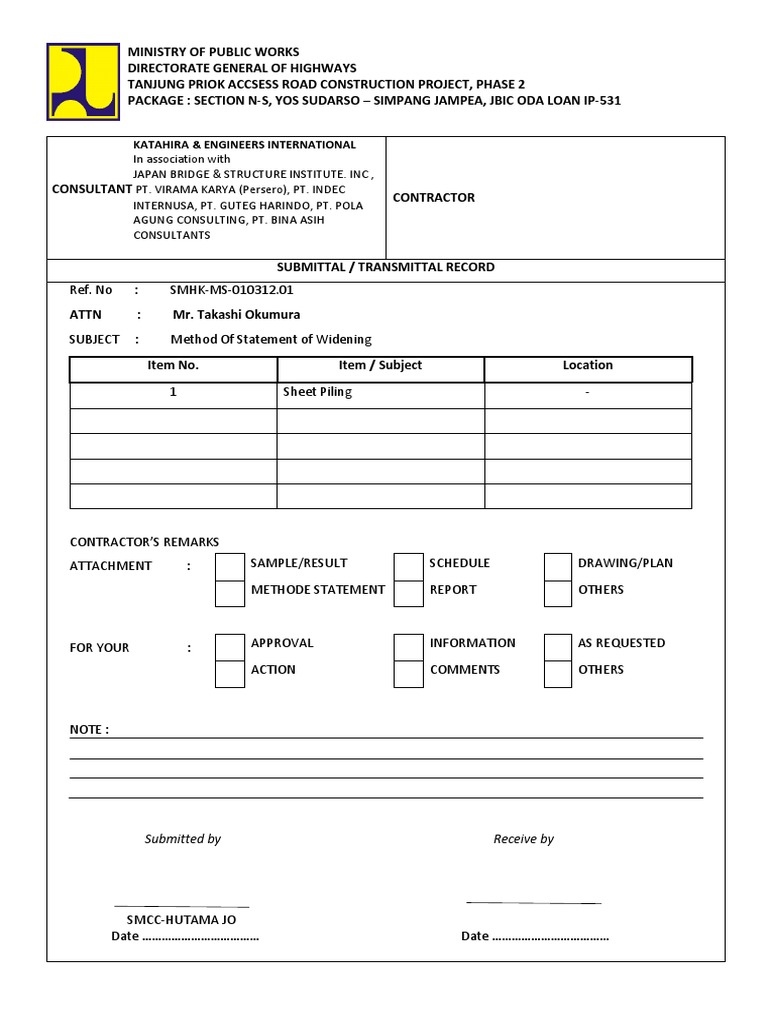 Dokumen - Tips - Method Statement Sheet Piling | PDF | Deep Foundation | Infrastructure