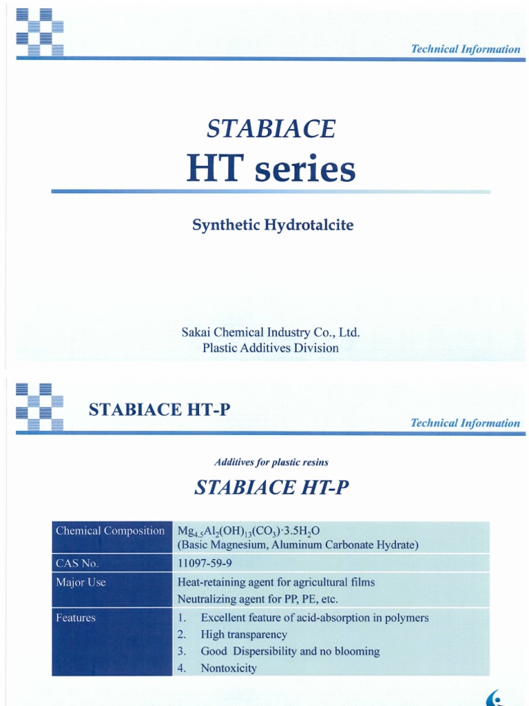 Pds of Stabiace HT | PDF