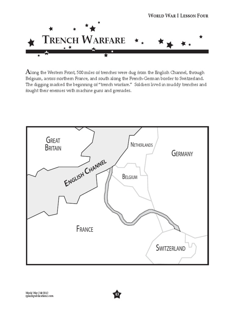 Lesson 4 | PDF | Trench Warfare | World War I