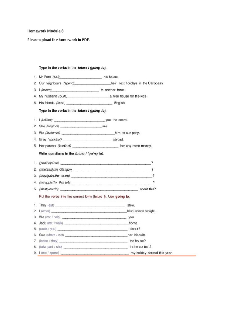 Homework Module 8 Please Upload The Homework in PDF | PDF