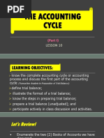 Accounting Cycle | PDF