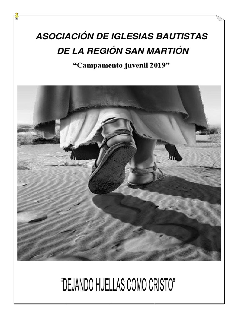 Campamento Juvenil: Siguiendo a Cristo | PDF | Cristo (título) | Fe
