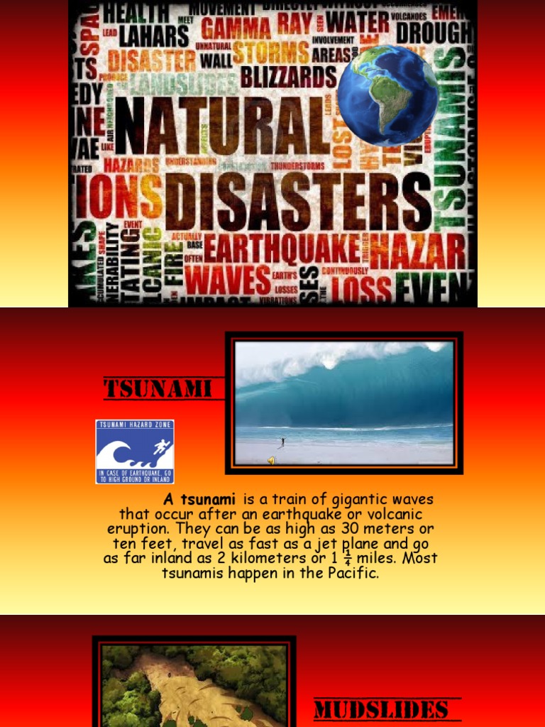 Natural Disasters Animated Presentation Conversation Topics Dialogs Fun ...