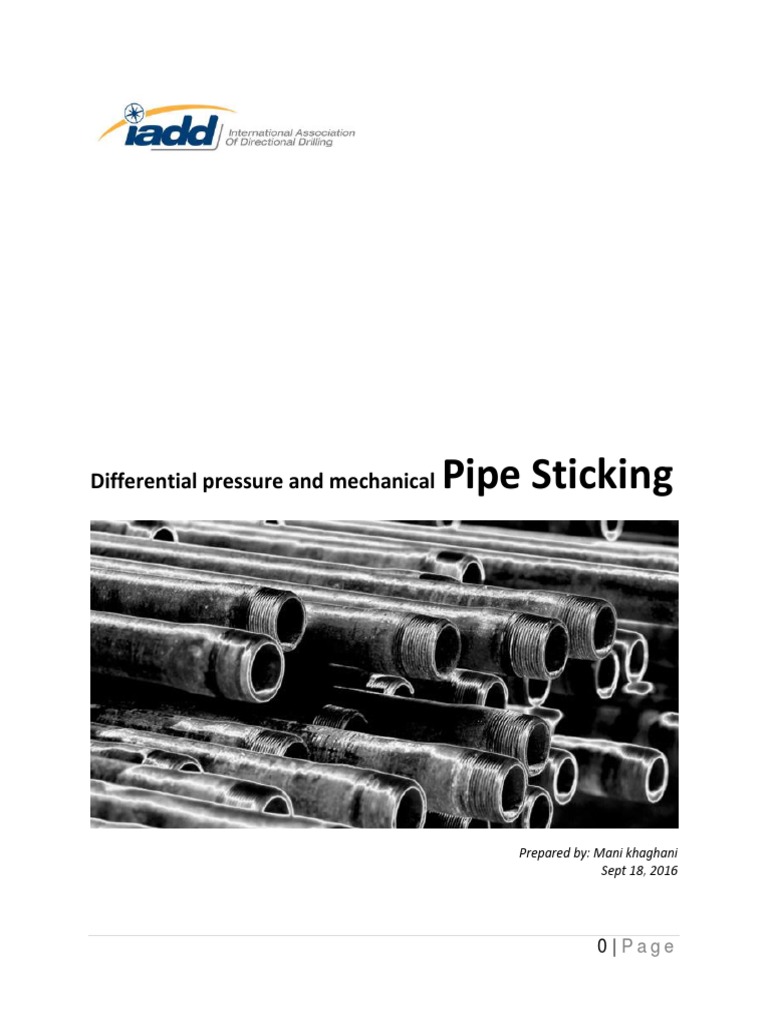 Pipe Sticking: Differential Pressure and Mechanical | PDF | Chemical ...