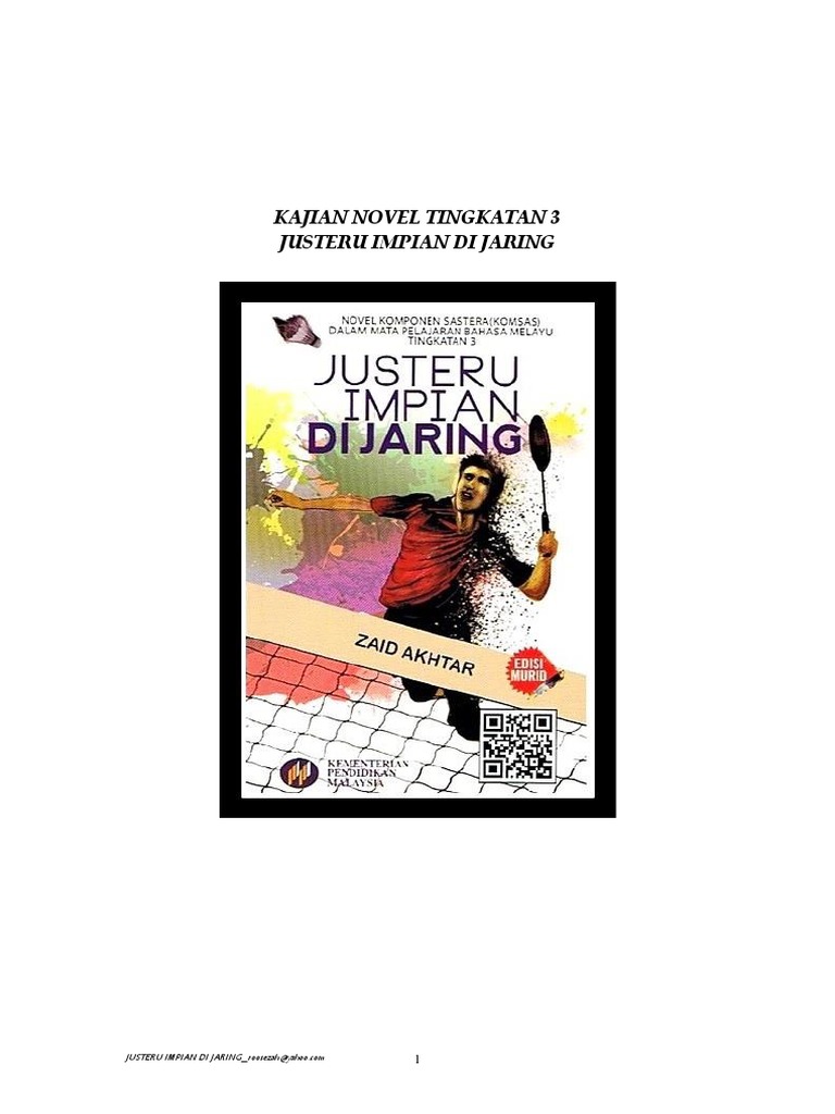 Novel Justeru Impian Di Jaring - 816882402 | PDF