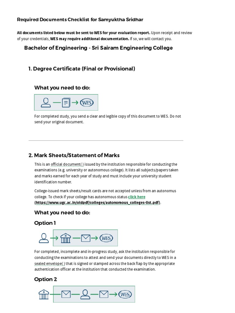 Bachelor of Engineering - Sri Sairam Engineering College: Required ...