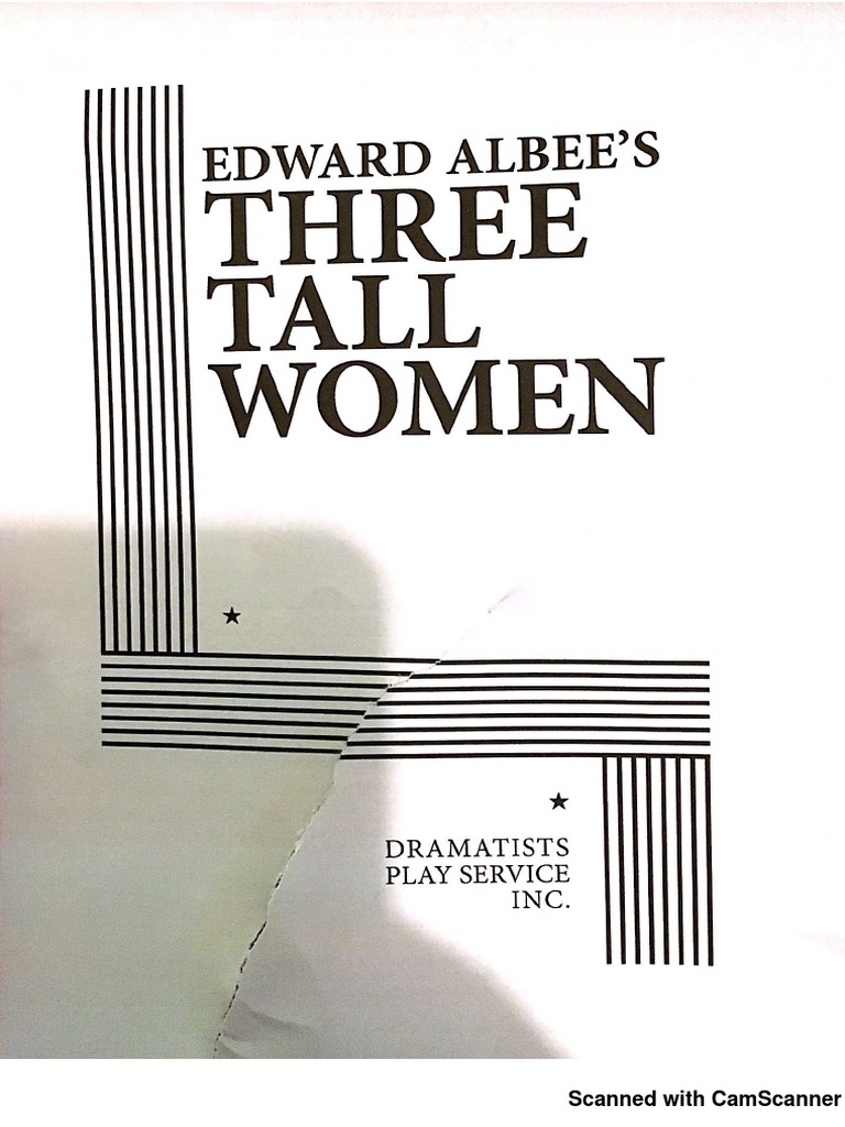 Three Tall Women | PDF