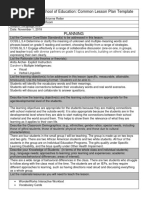 Generalization Lesson Plan | PDF | Lesson Plan | Educational Assessment