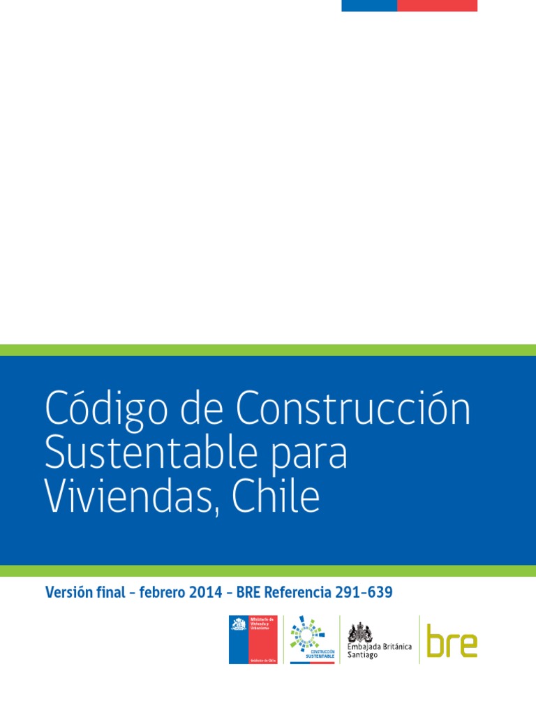 Código de Construcción Sustentable para Viviendas, Chile | Descargar ...