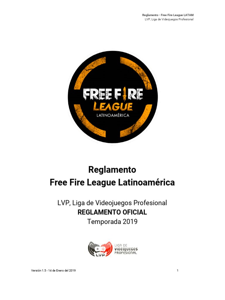 Regla Men To Free Fire League Lat Am | PDF | Acoso sexual | America latina