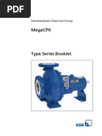 KSB Technical Datasheet | PDF | Pump | Mechanical Engineering