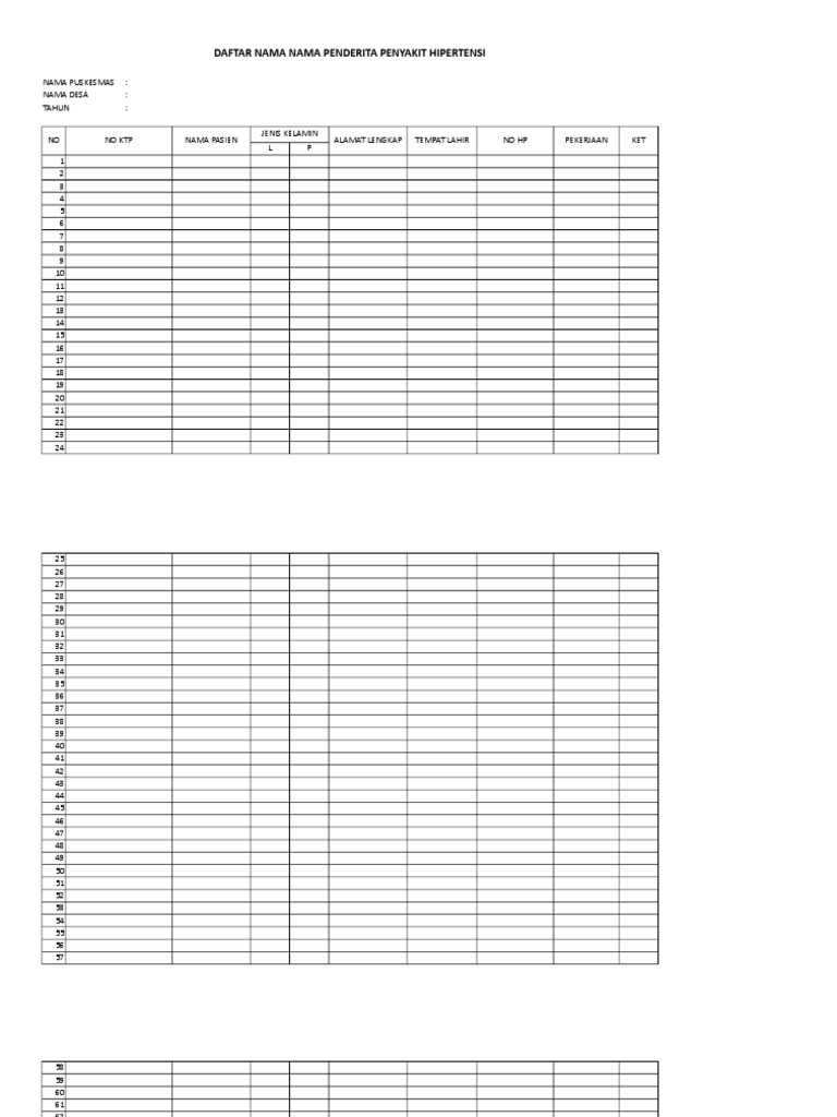 Skrening HT Dan DM | PDF