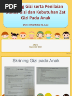 Tabel RDA PD Anak | PDF