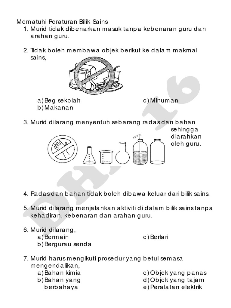 Sains Tahun 5 Bab 2 | PDF