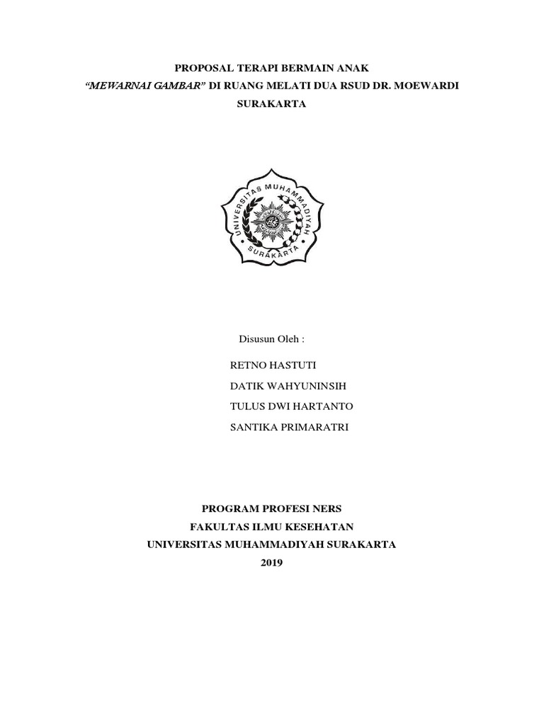 Proposal Terapi Bermain Puzzle | PDF