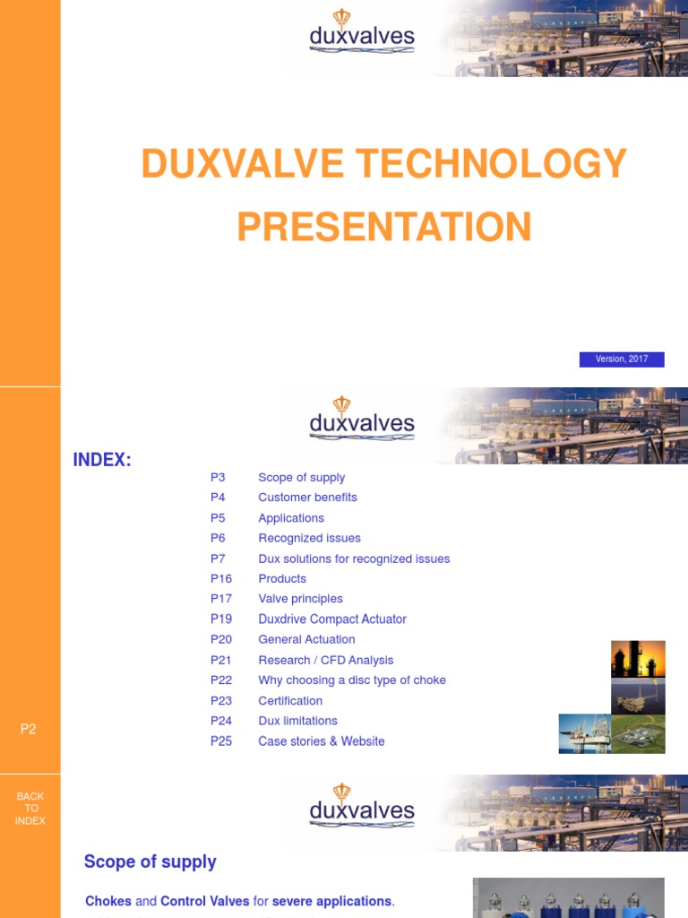 Presentation Duxvalves B.V | PDF | Valve | Actuator