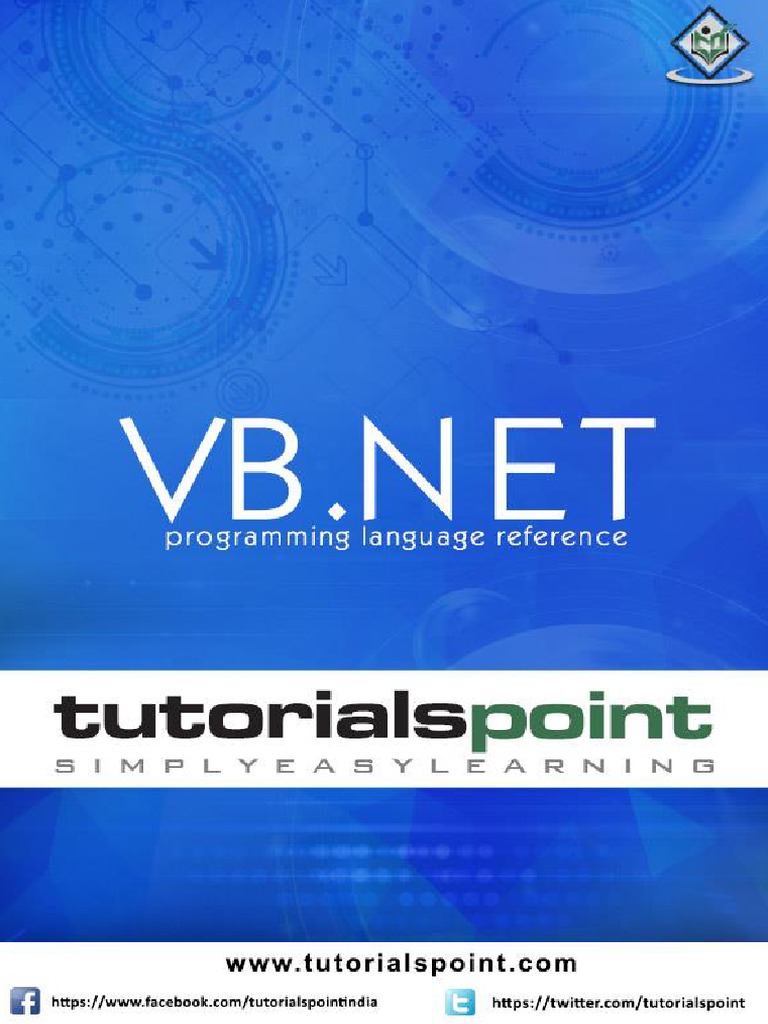 Tutorial | Download Free PDF | Visual Basic .Net | Data Type
