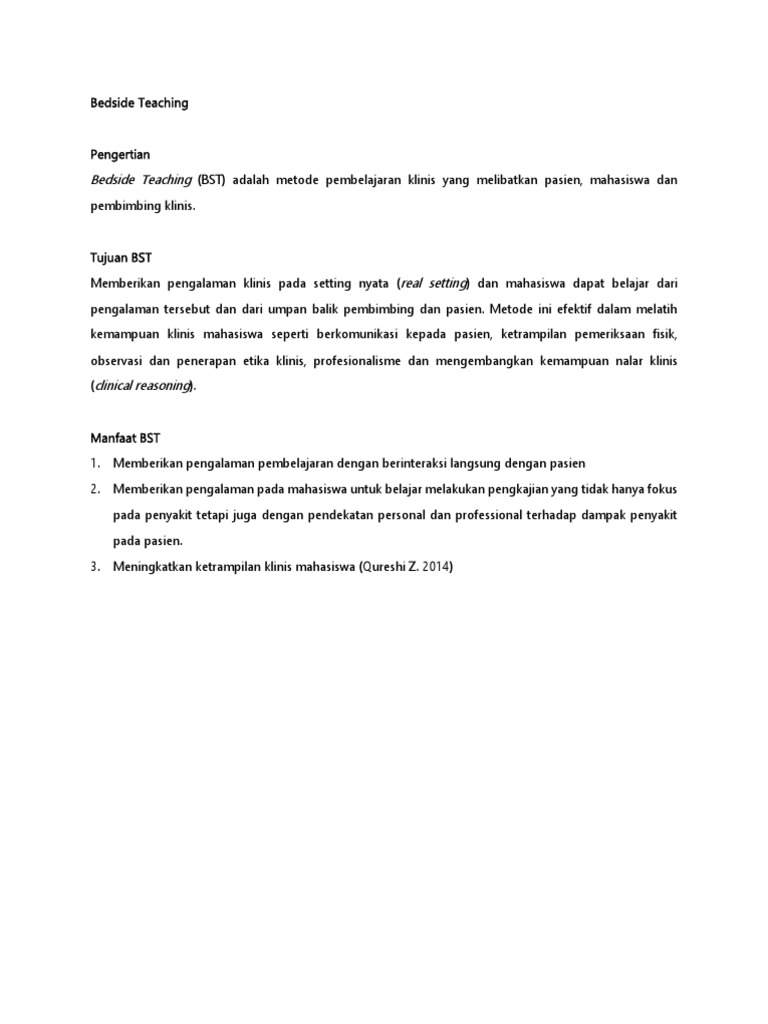 Panduan Cara BST | PDF