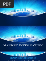 Lesson 3-4 Market Integration | PDF | Market (Economics) | Mergers And ...
