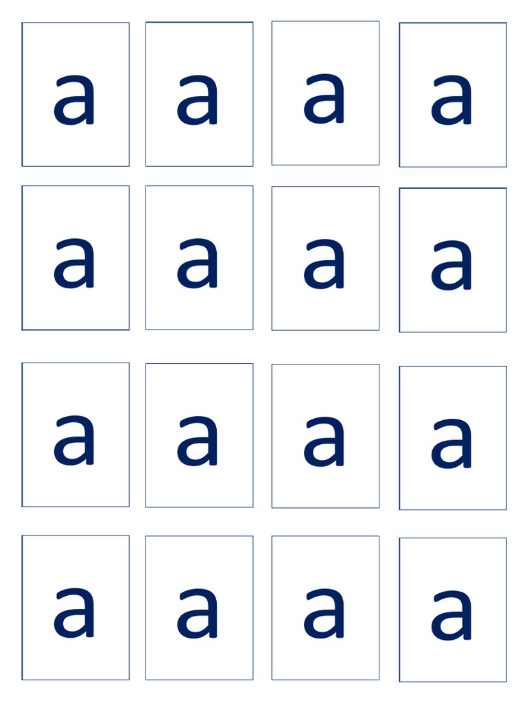 Huruf A-Z | PDF