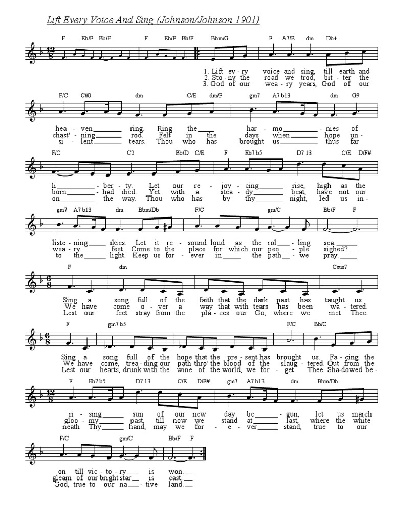 Lift Every Voice and Sing