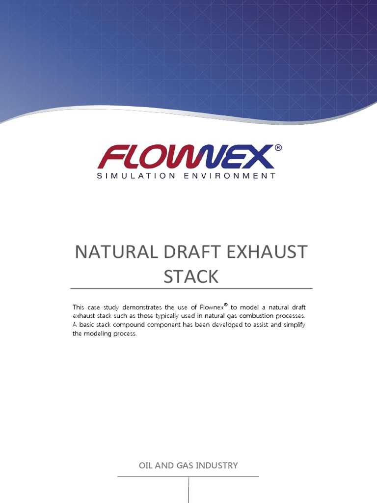 Natural Draft Exhaust Stack: Oil and Gas Industry | PDF | Chimney ...