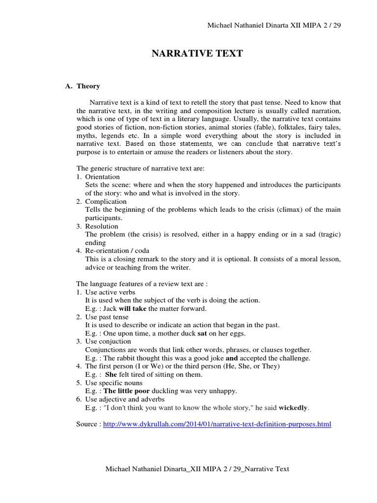 Narrative Text | PDF | Cinderella | Narrative