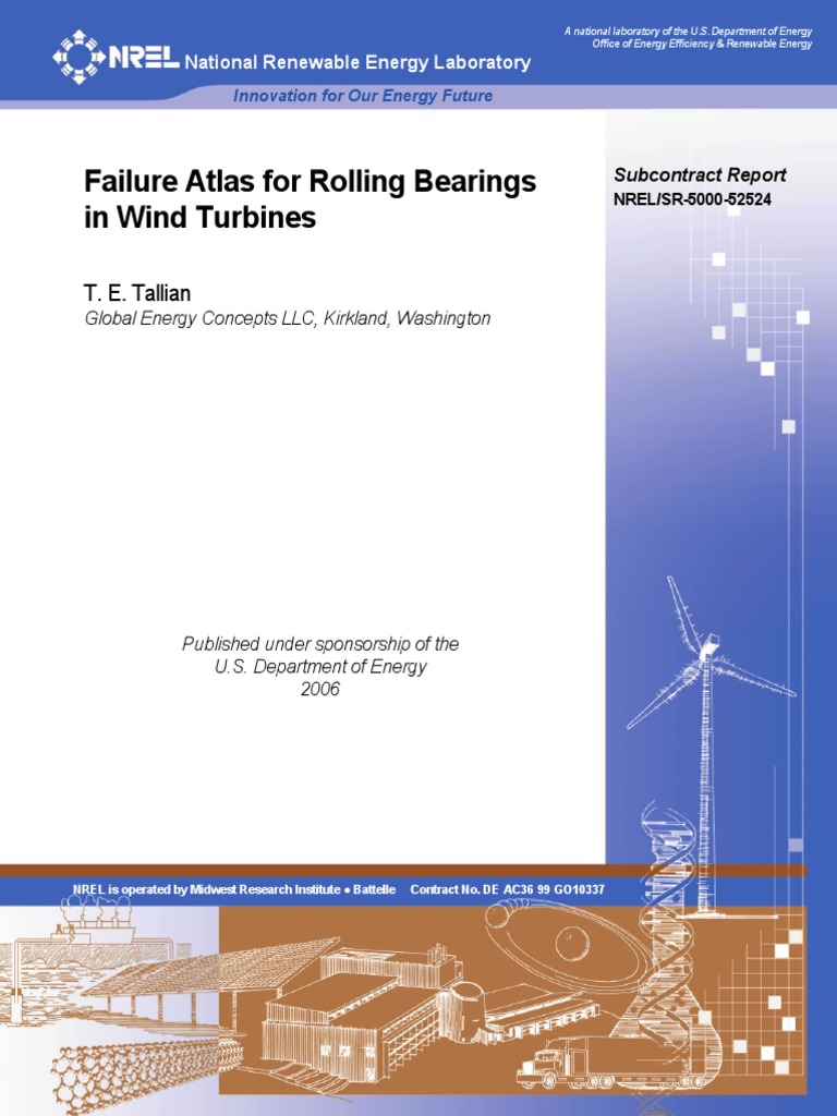 01 - Failure Atlas For Rolling Bearings in Wind Turbines-T E Tallian ...