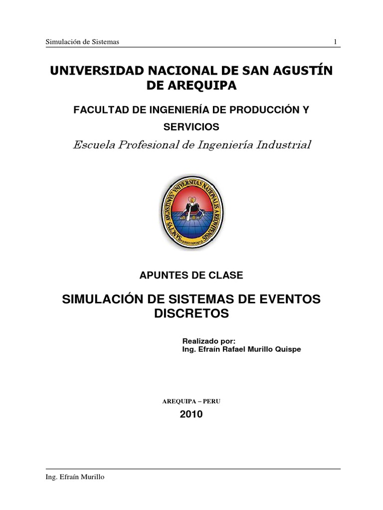 An Introduction to Discrete Event Simulation | PDF | Simulación | Variable aleatoria