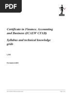 Icaew Cfab BTF 2018 Sample Exam | PDF | Business | Board Of Directors