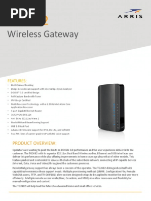 Arris Router Manual
