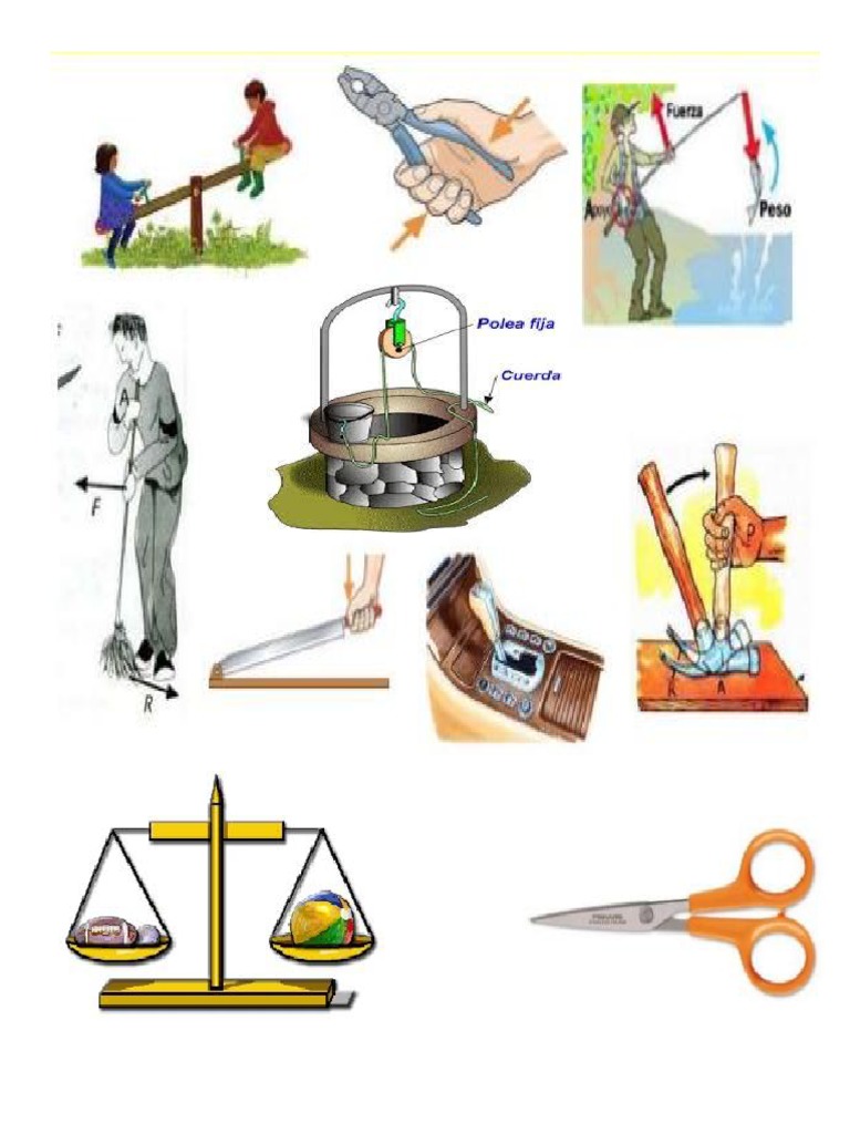 Maquinas Simples de Palanca y Polea